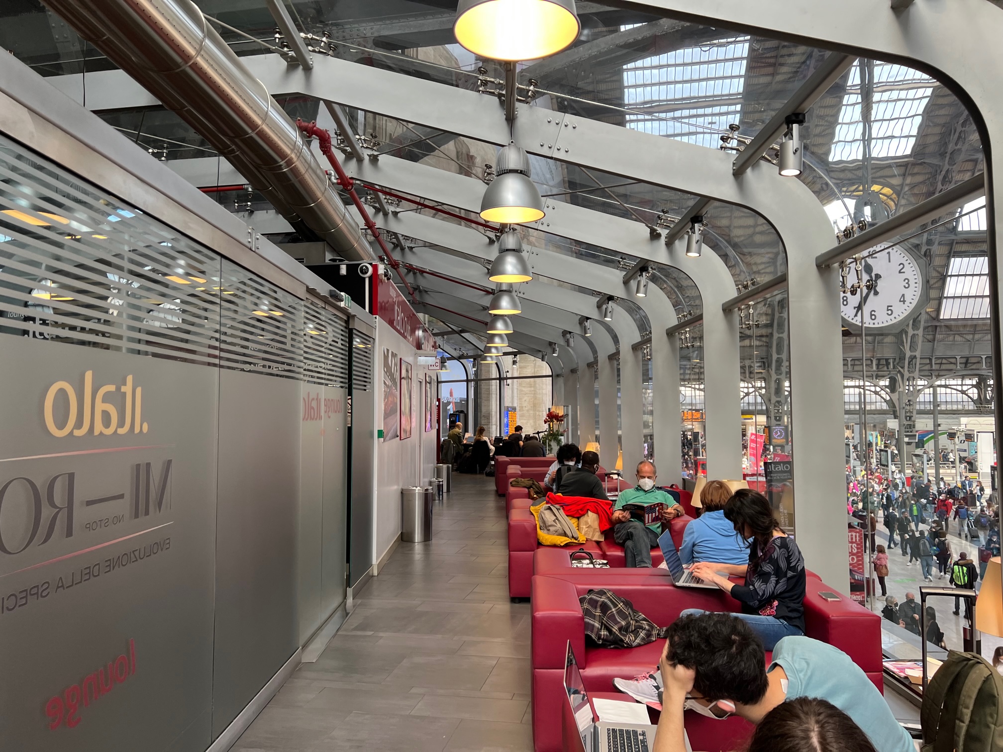 Italo Club Lounge at Milano Centrale Review » 2-for-1 Around The World
